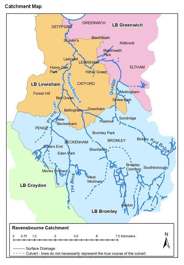 Ravensbourne Catchment Improvement Plan – Nature Conservation Lewisham