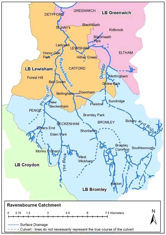 A Virtual tour of Lewisham’s Rivers – Nature Conservation Lewisham